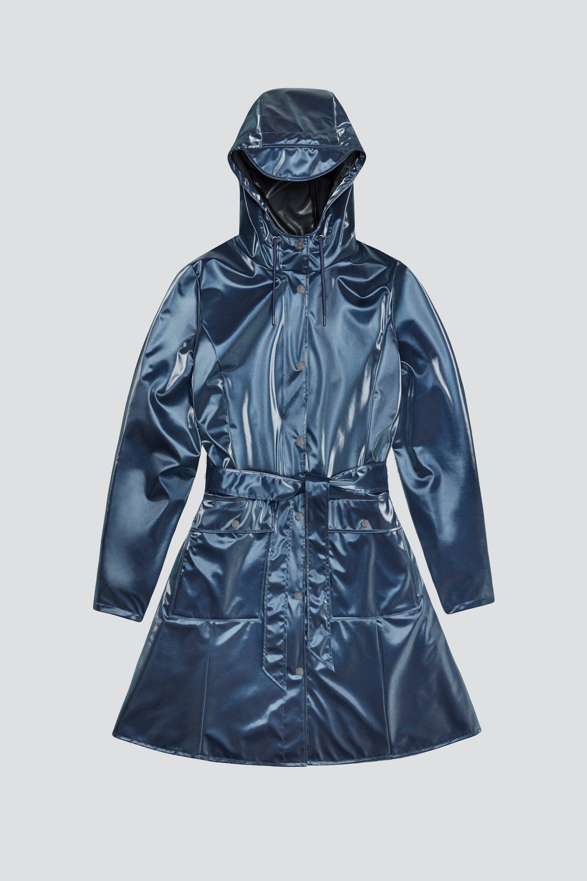 Rains Sonic Curve W Jacket - Blue | Garmentory