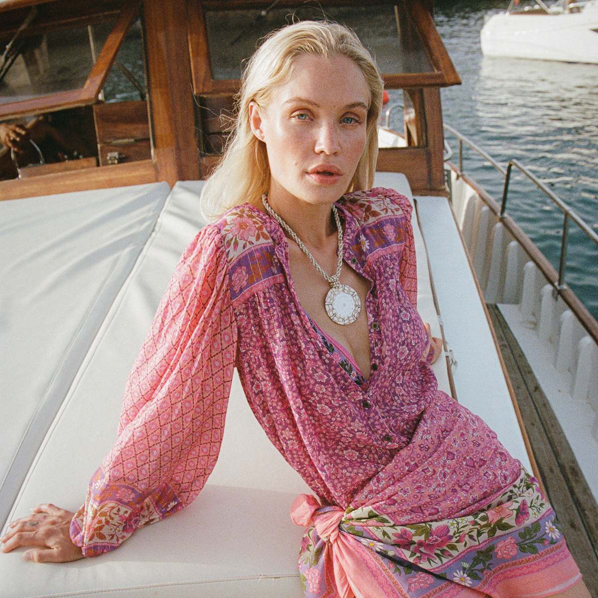 SPELL & THE GYPSY COLLECTIVE Sienna Blouse - Fuchsia | Garmentory