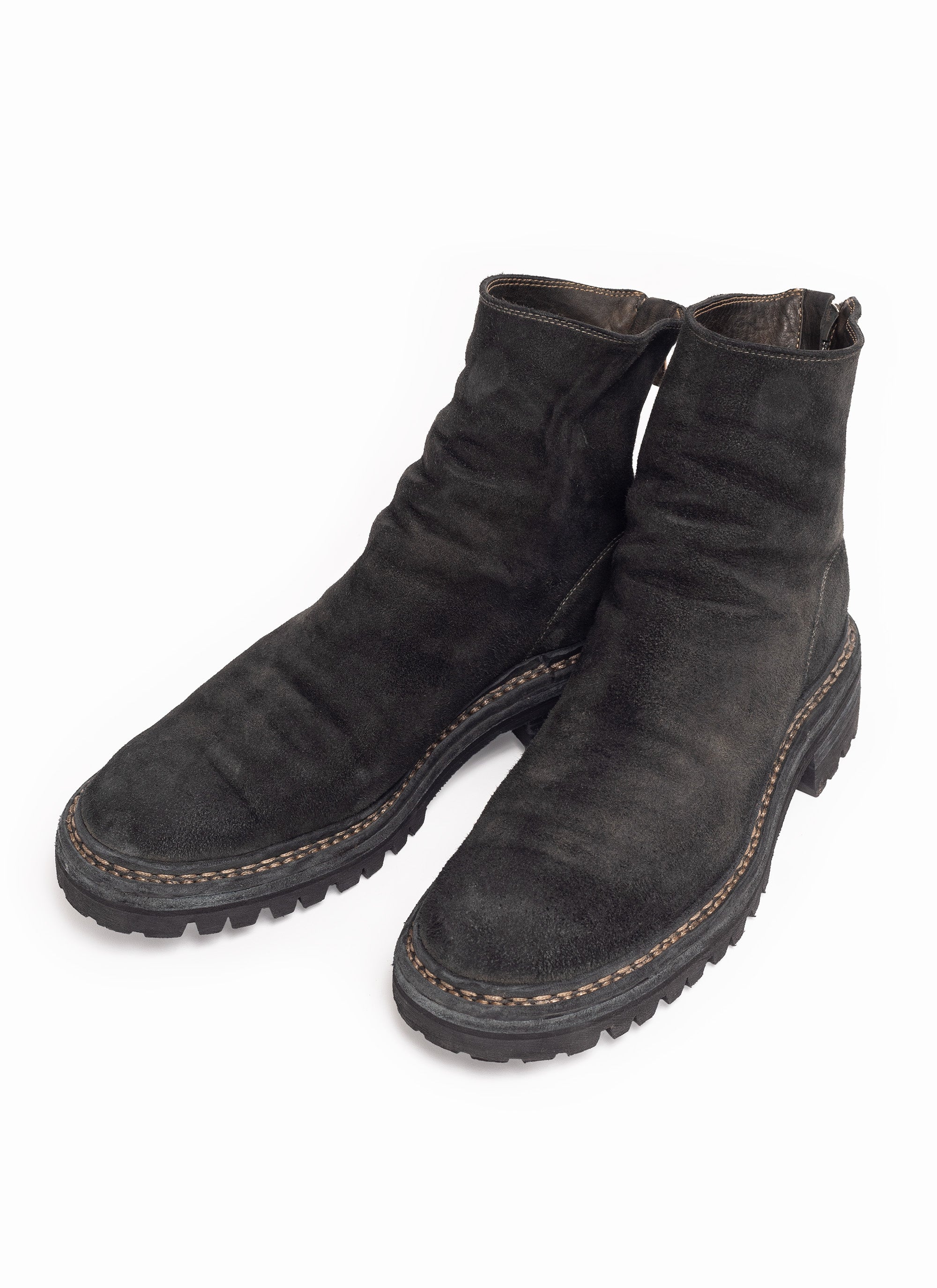 Undercover NONNATIVE X UNDERCOVER BACK ZIP MIDDLE BOOTS HORSE LEATHER ...