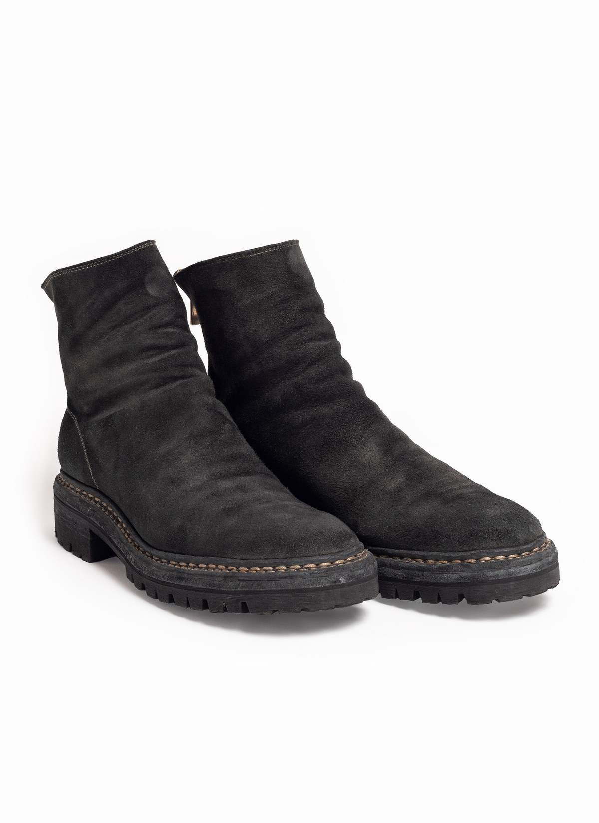 Undercover NONNATIVE X UNDERCOVER BACK ZIP MIDDLE BOOTS HORSE LEATHER ...