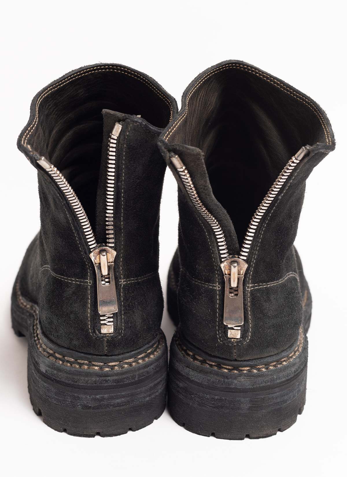 Undercover NONNATIVE X UNDERCOVER BACK ZIP MIDDLE BOOTS HORSE LEATHER ...