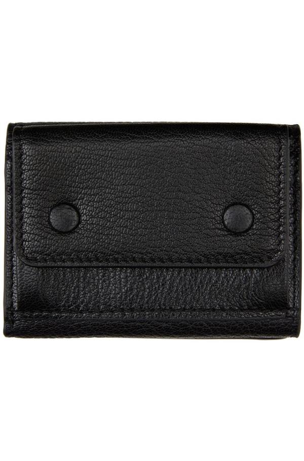 Maison Margiela Flap Bifold Wallet - Black | Garmentory