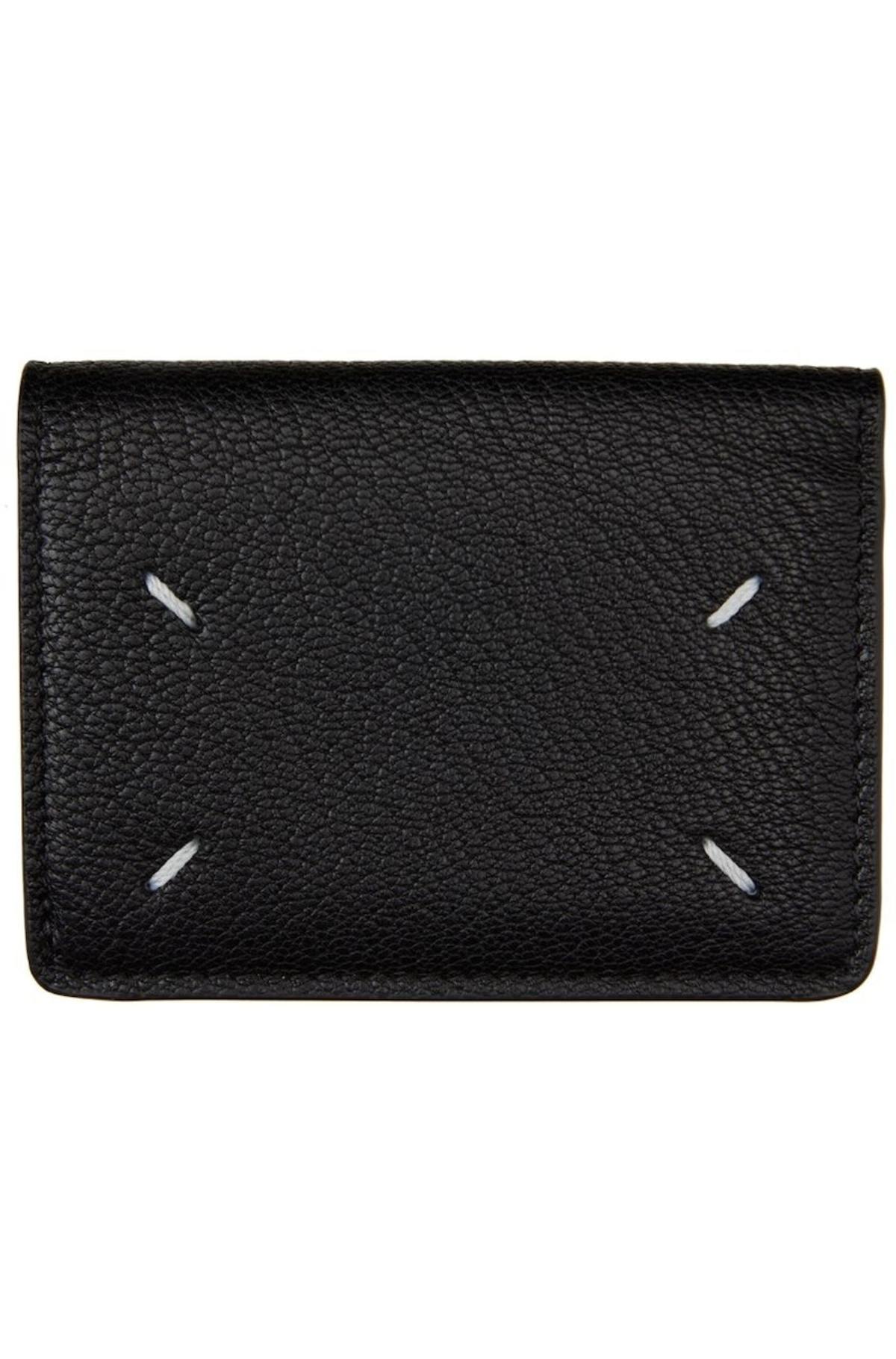 Maison Margiela Flap Bifold Wallet - Black | Garmentory
