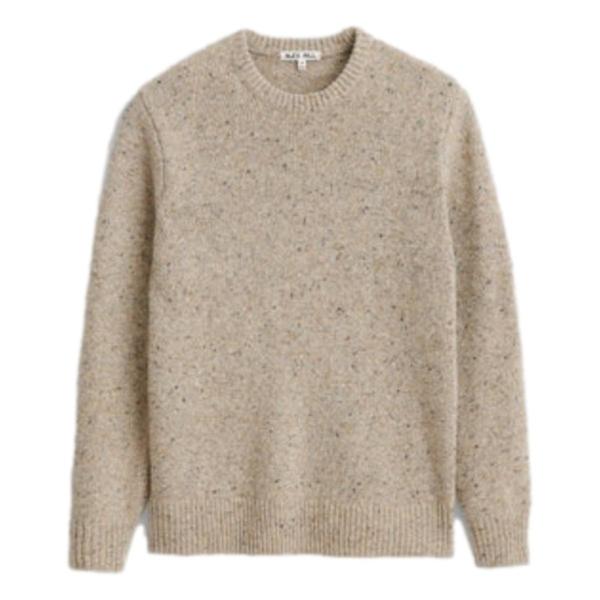 Alex Mill Donegal Crew Neck Sweater - Oatmeal | Garmentory