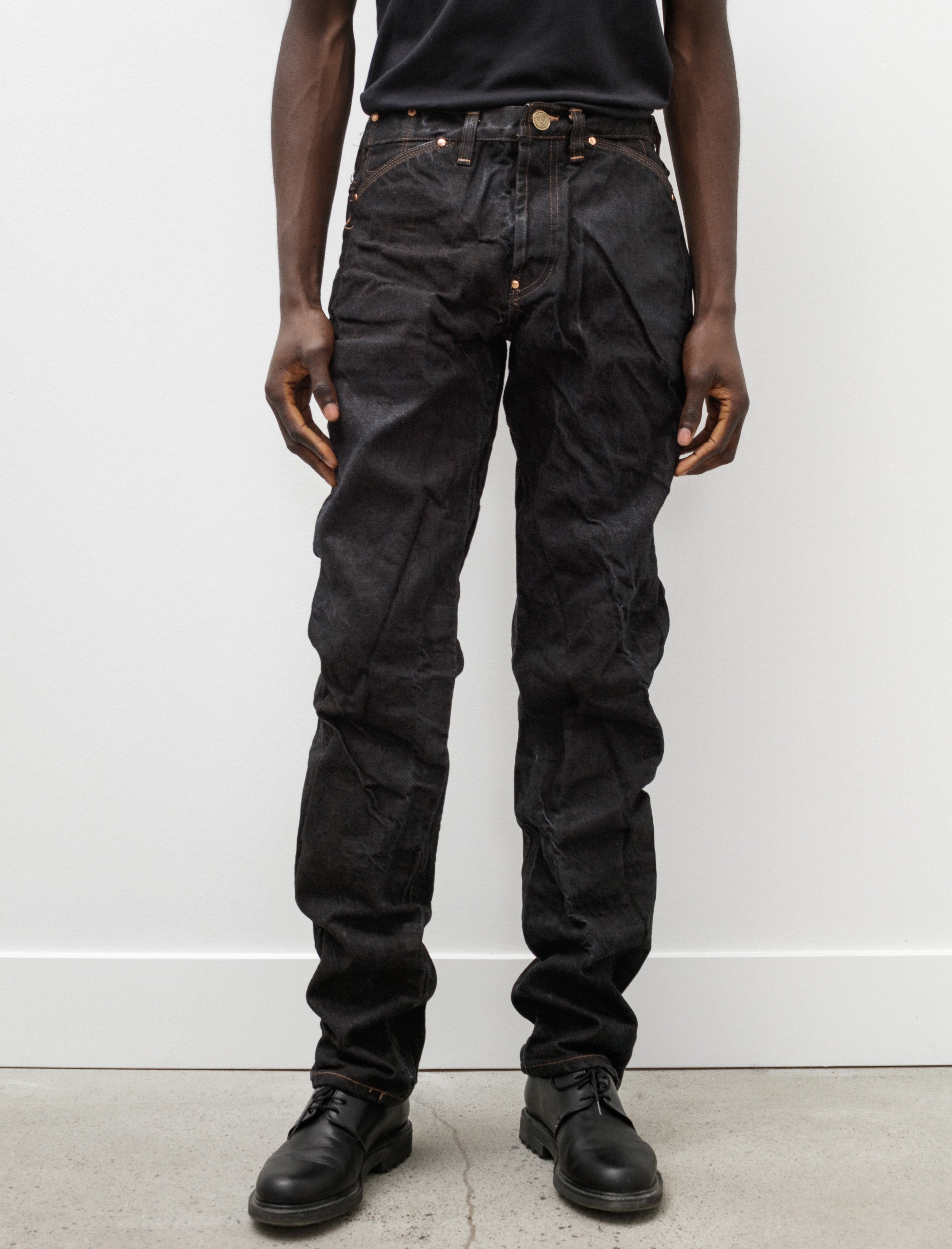 Tender 131 Lost Jeans 16oz Selvage Denim - Tan Wattle | Garmentory