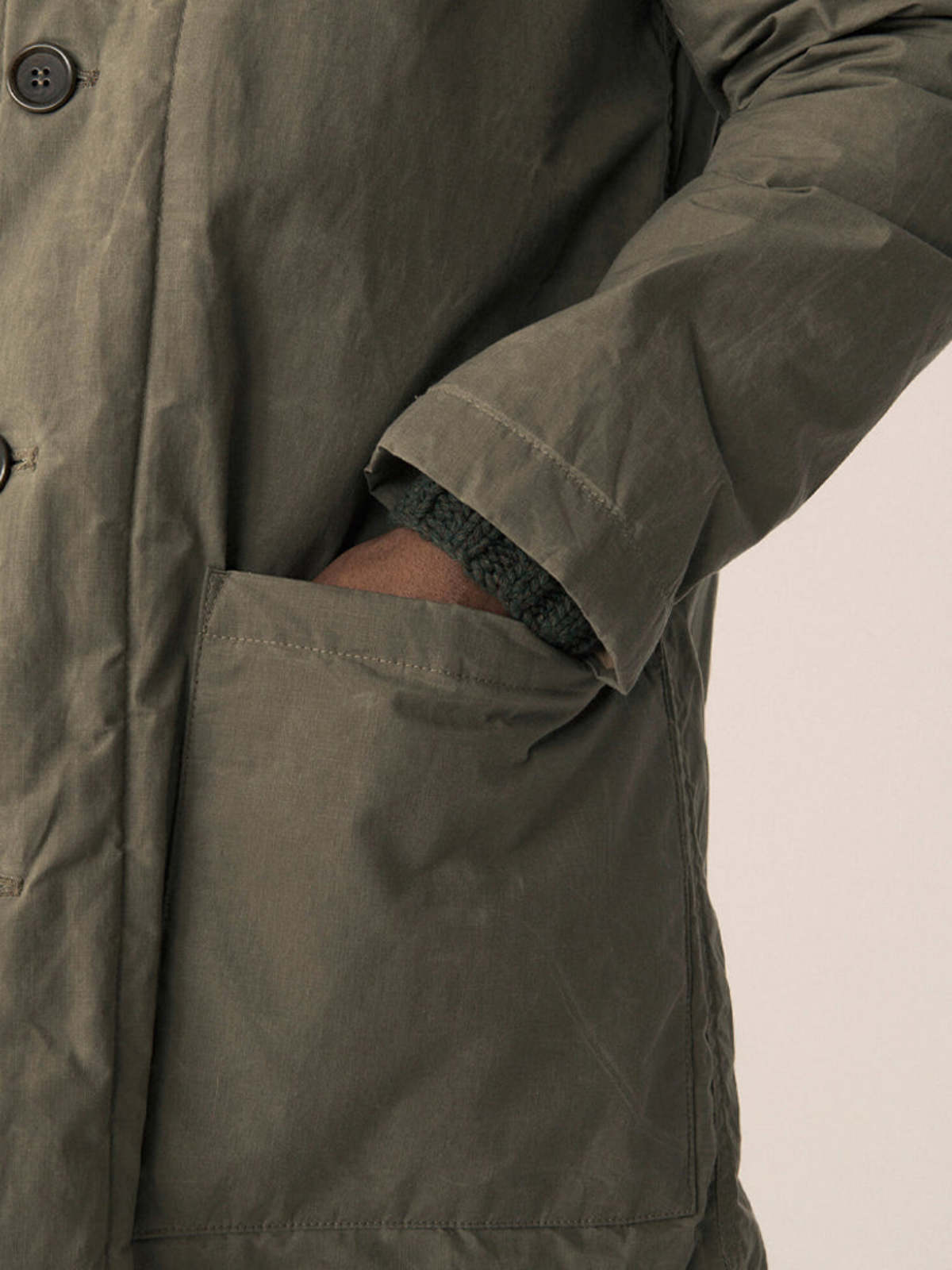 YMC Beat Generation Coat - Olive/Ginger | Garmentory