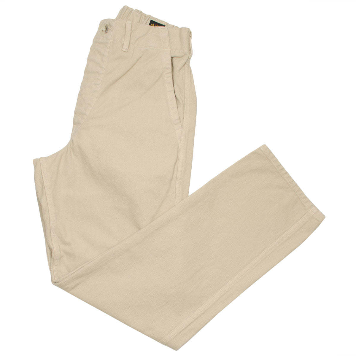 orSlow French Cotton Serg Work Pants - Beige | Garmentory