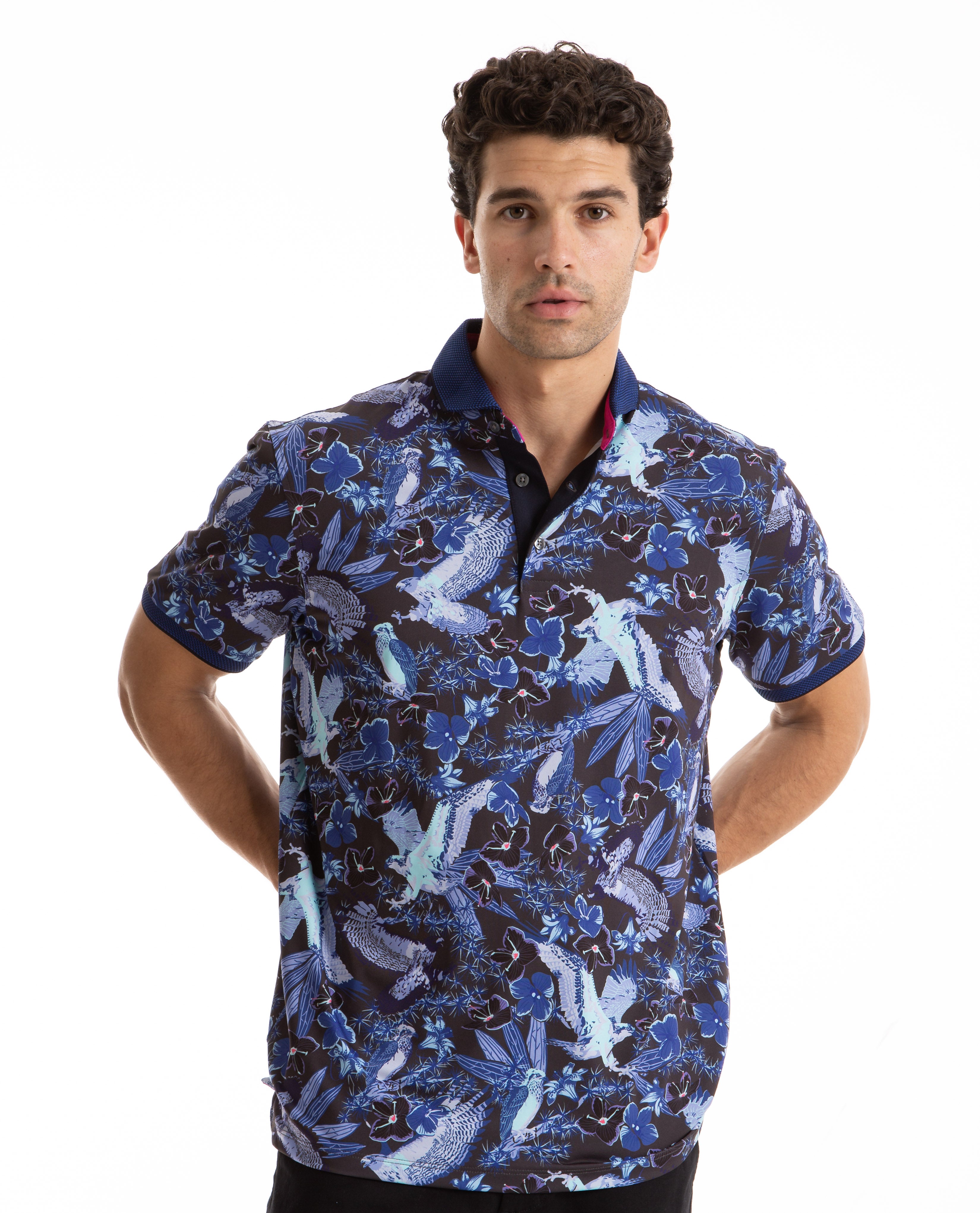 GREYSON Banff National Park Polo - blue | Garmentory