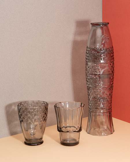 doiy Kitty Stackable Glasses - Ginger | Garmentory