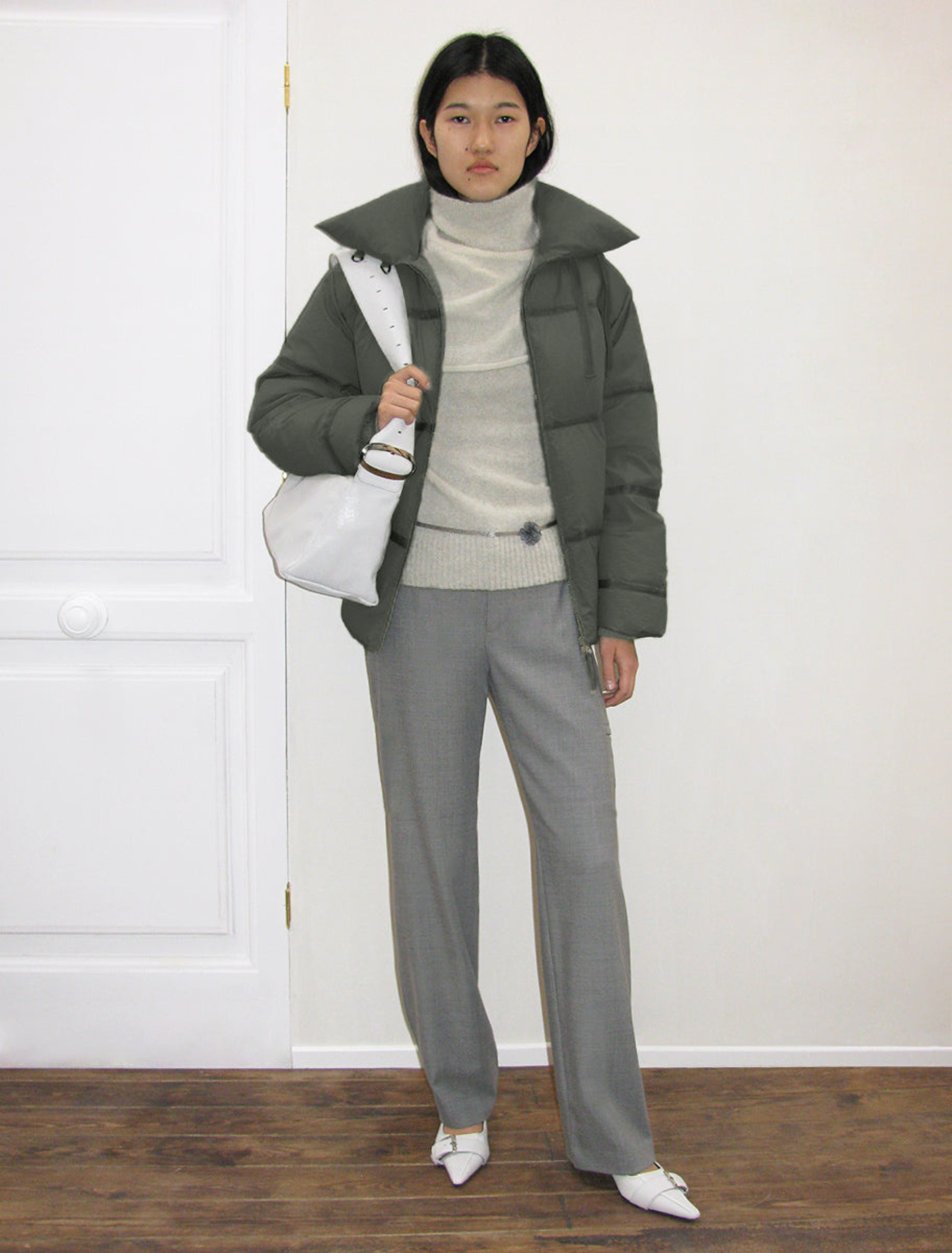 Paloma Wool Lilian Recycled Materials Coat - Grey | Garmentory
