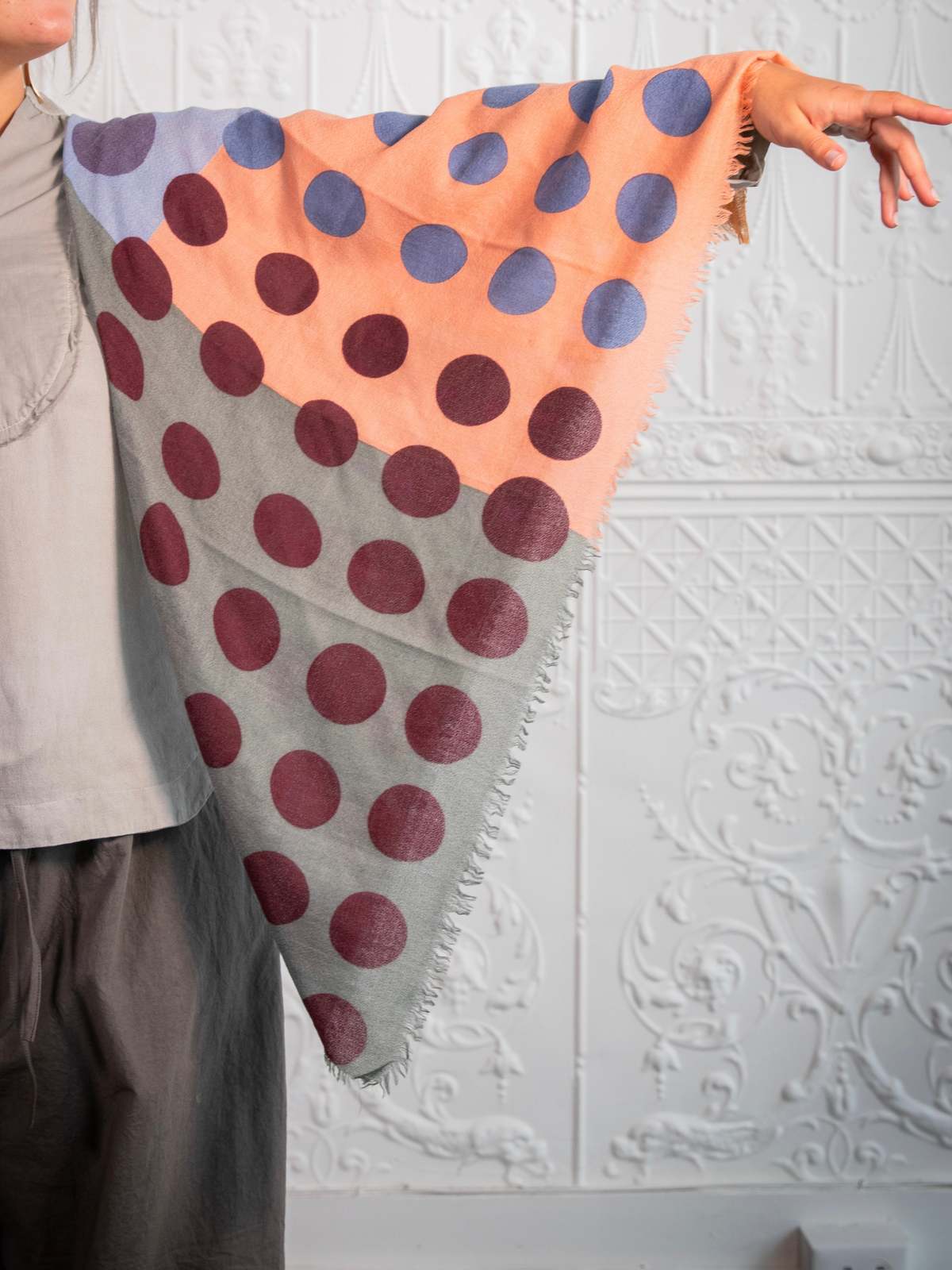 Epice Large Square Scarf - Pastel | Garmentory