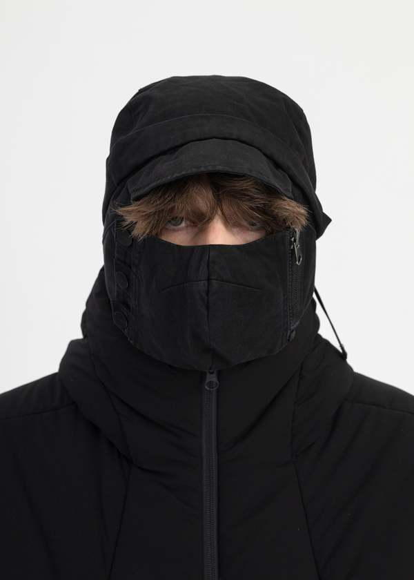 Hyein Seo FLAP HAT MASK - BLACK | Garmentory