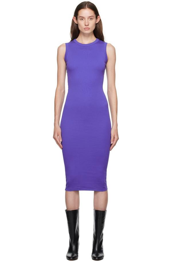 FLORE FLORE SSENSE Exclusive Blue Esm Midi Dress | Garmentory