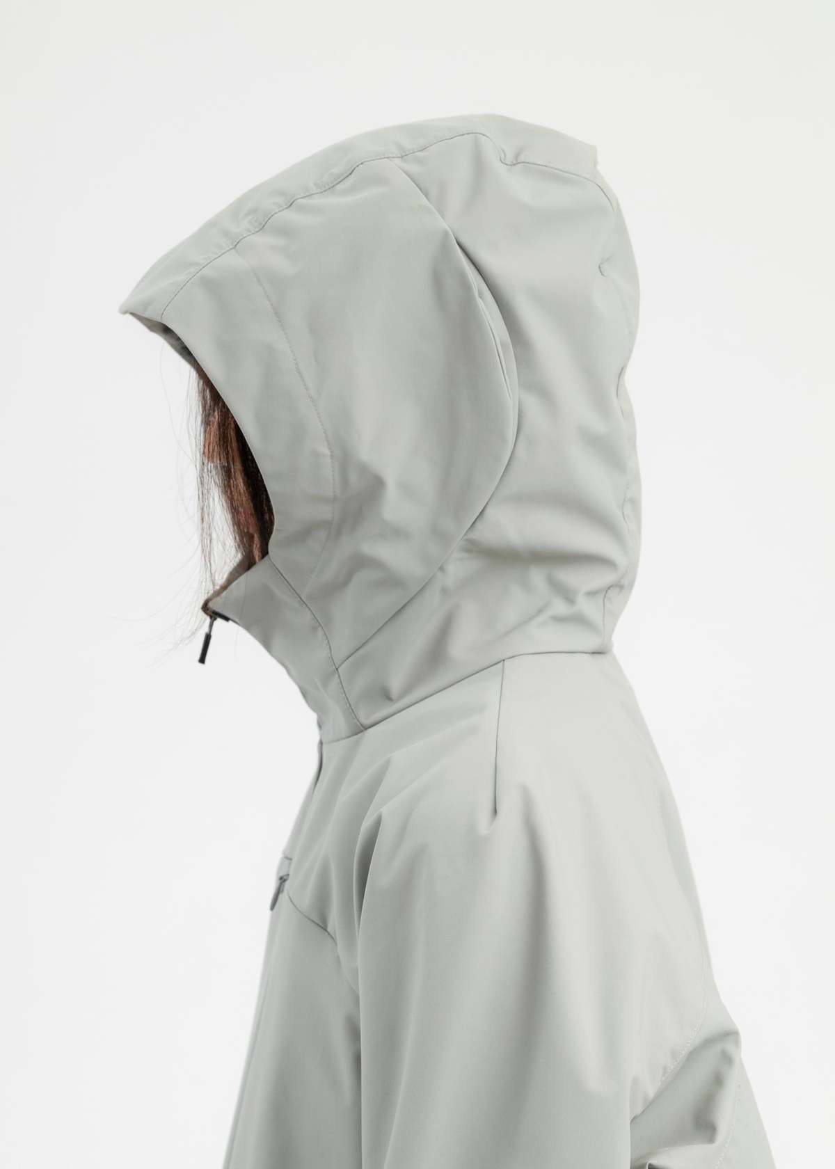 Hyein Seo FRENCH GREY SHELL JACKET - Grey | Garmentory