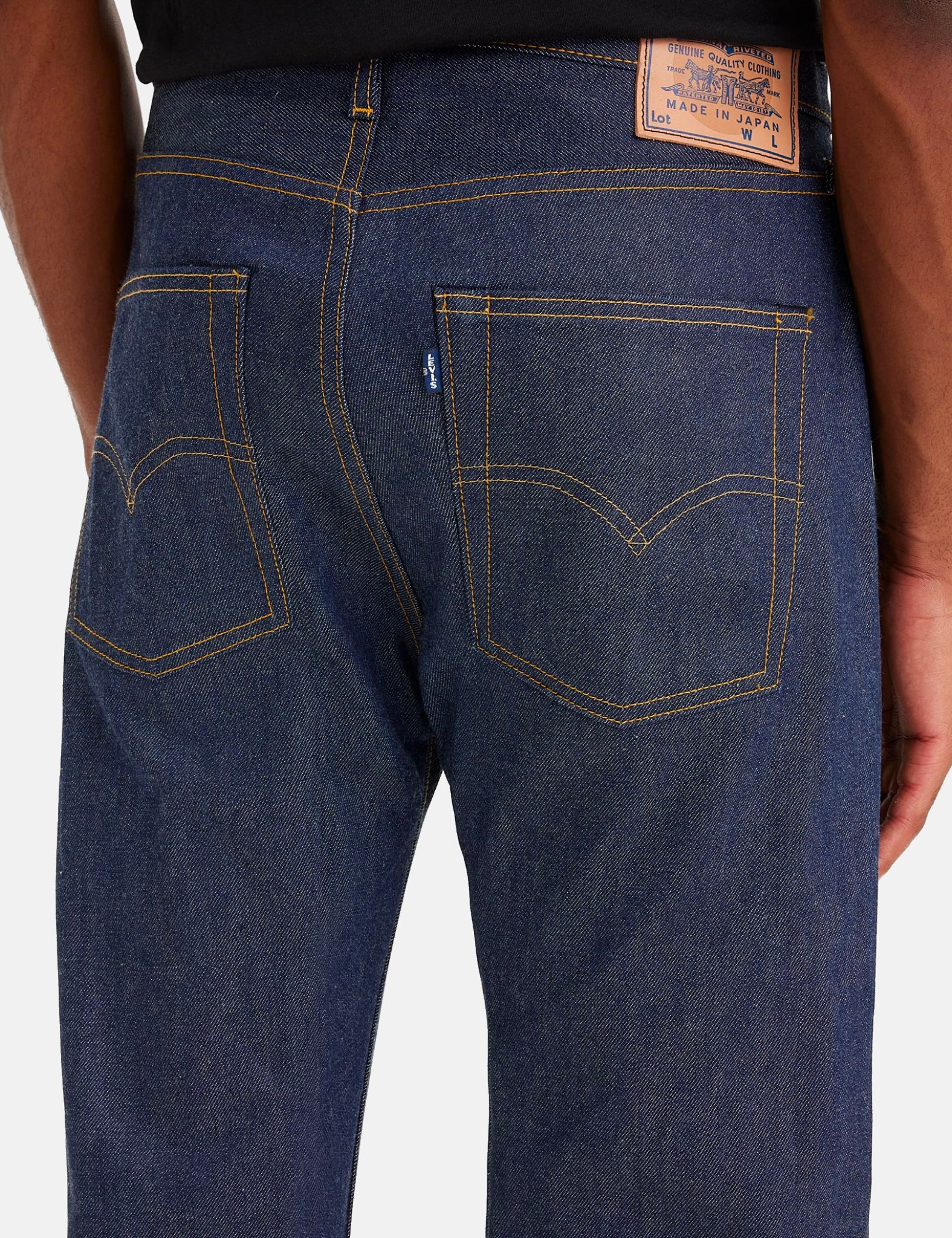 Levis Mij 1980's 501 Jeans - Mij Dark Rinse Blue | Garmentory