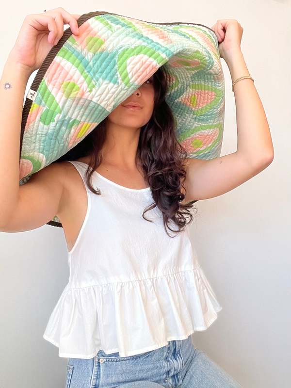 Romualda Baboomba Gigante Hat - Green | Garmentory