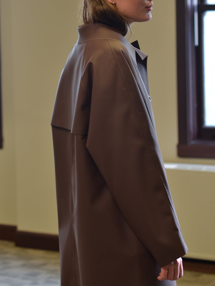 Kassl Original Below Rubber Coat - Dark Brown | Garmentory
