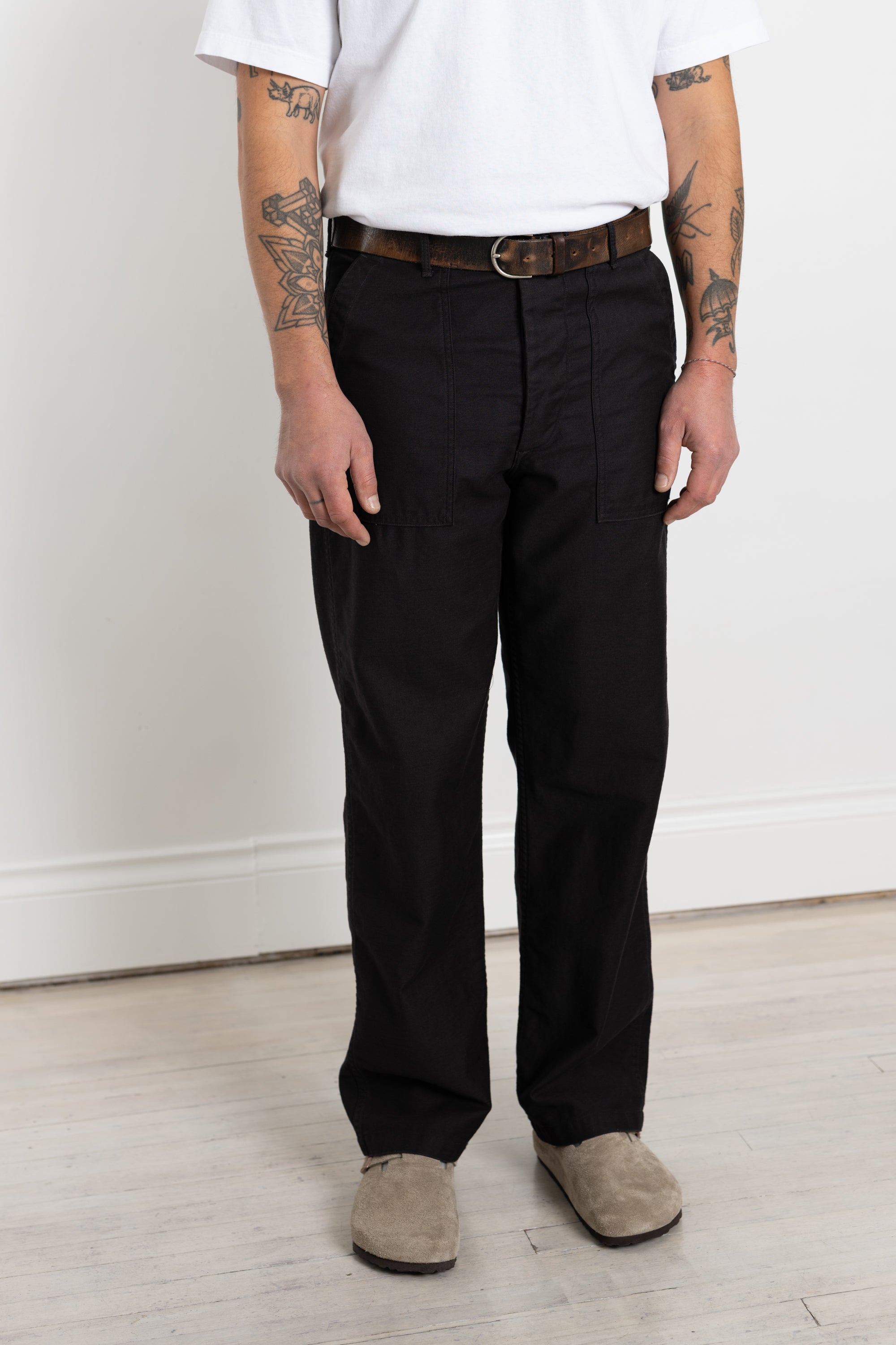 Orslow Regular Fit US Army Fatigue Pants - Black | Garmentory