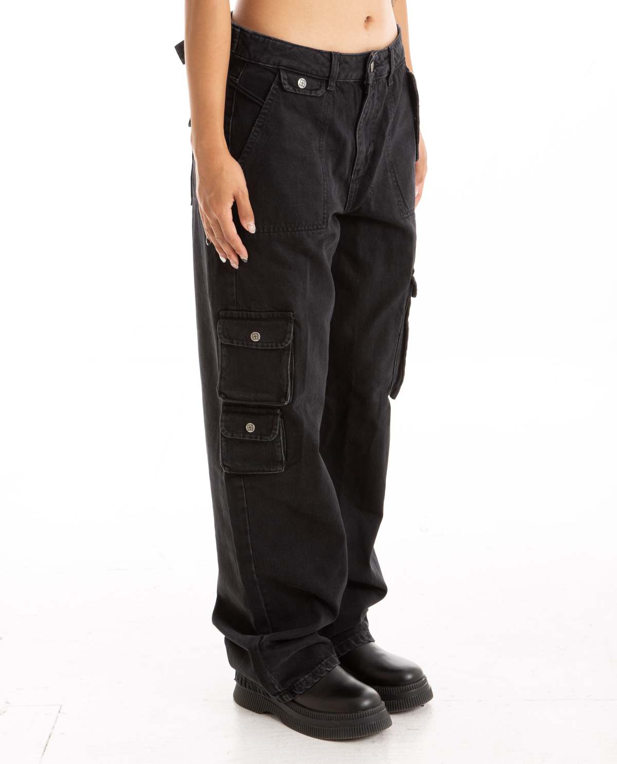 Ksubi Low Rider Stealth Cargo - Black | Garmentory