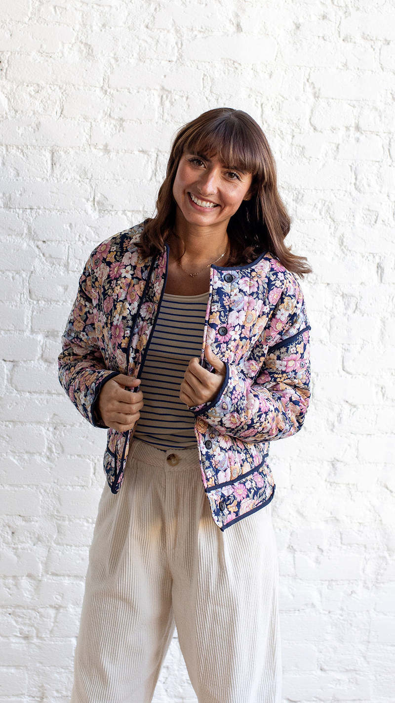 &Merci Vinnie Jacket - Navy | Garmentory