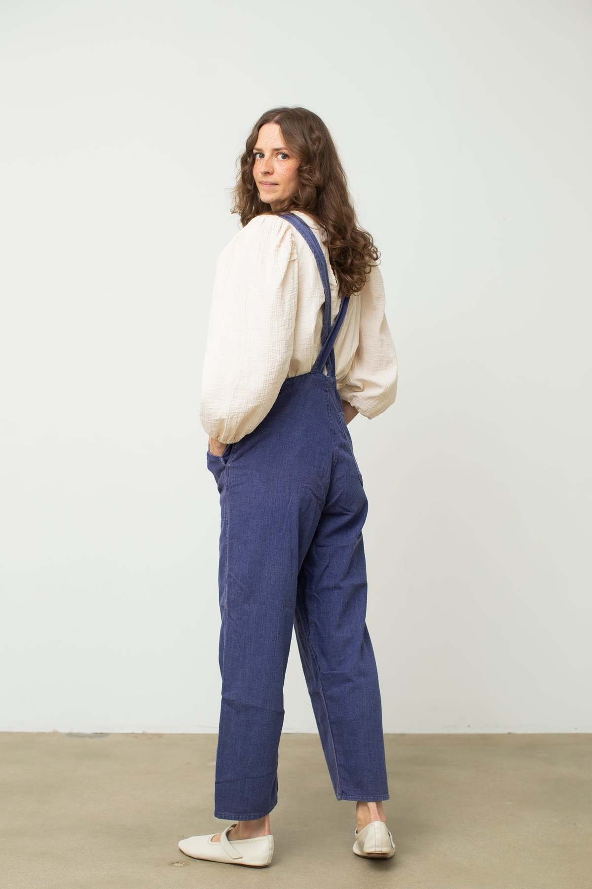 Preservation Vintage Lightweight Overalls - French Blue | Garmentory